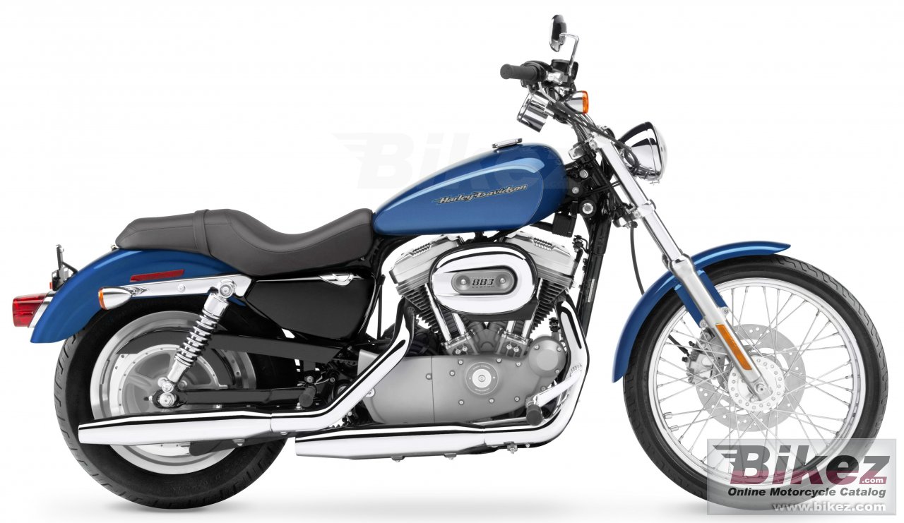 Harley-Davidson XL 883 C Sportster Custom poster